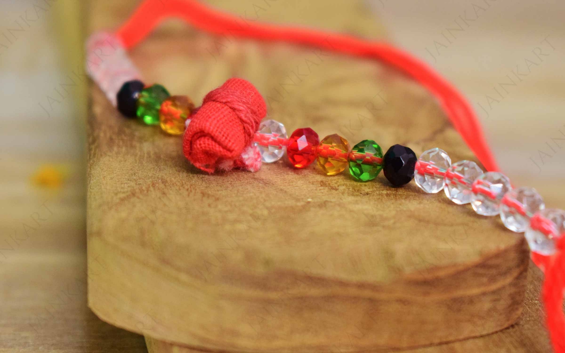 Crystal Raksha Potli (Color - Red) - Buy Jain Crystal Raksha Potli ...