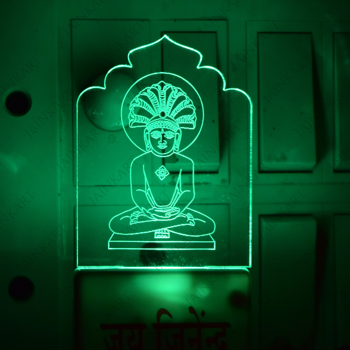 Parshwanath Bhagwan LED Multicolor Acrylic Night Lamp - Buy Jain ...