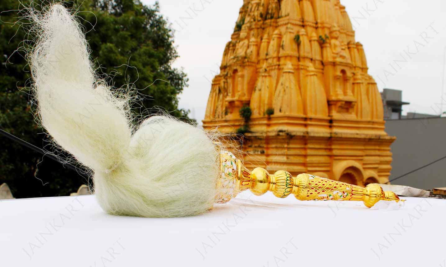 Meenakari Chamar - Buy Jain Meenakari Chamar Online | Jainkart