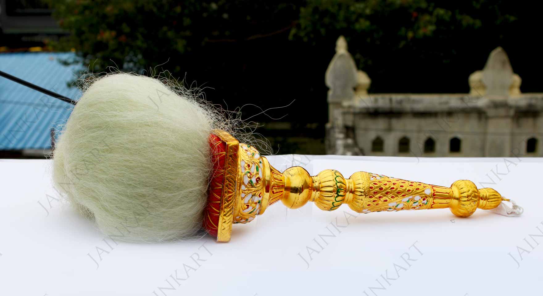 Meenakari Chamar - Buy Jain Meenakari Chamar Online | Jainkart