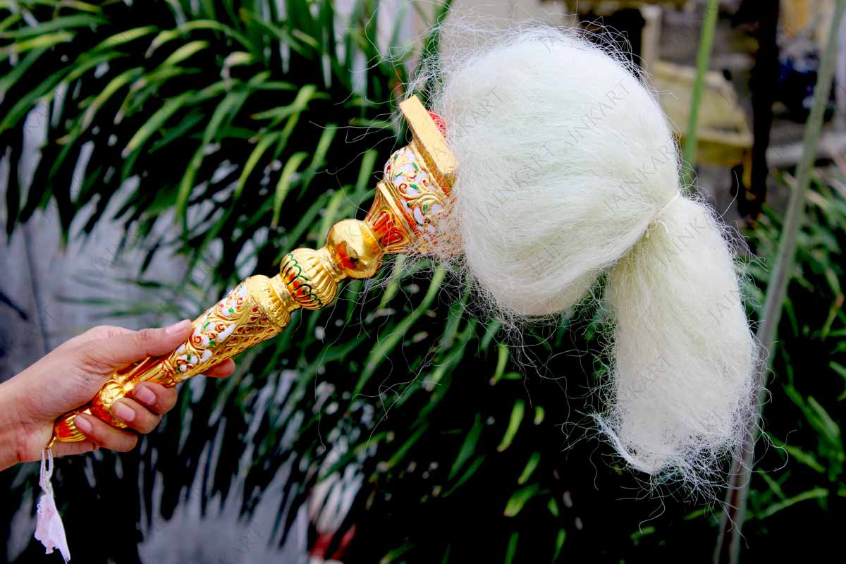 Meenakari Chamar - Buy Jain Meenakari Chamar Online | Jainkart