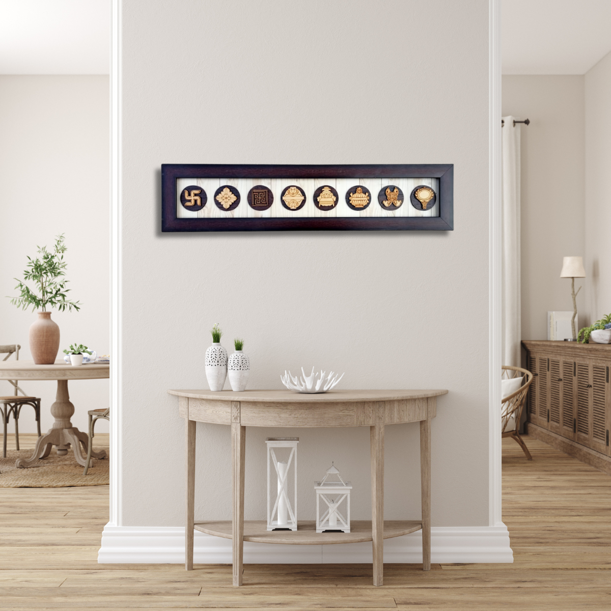 Carving Ashtmangal Frame - Buy Jain Carving Ashtmangal Frame Online ...