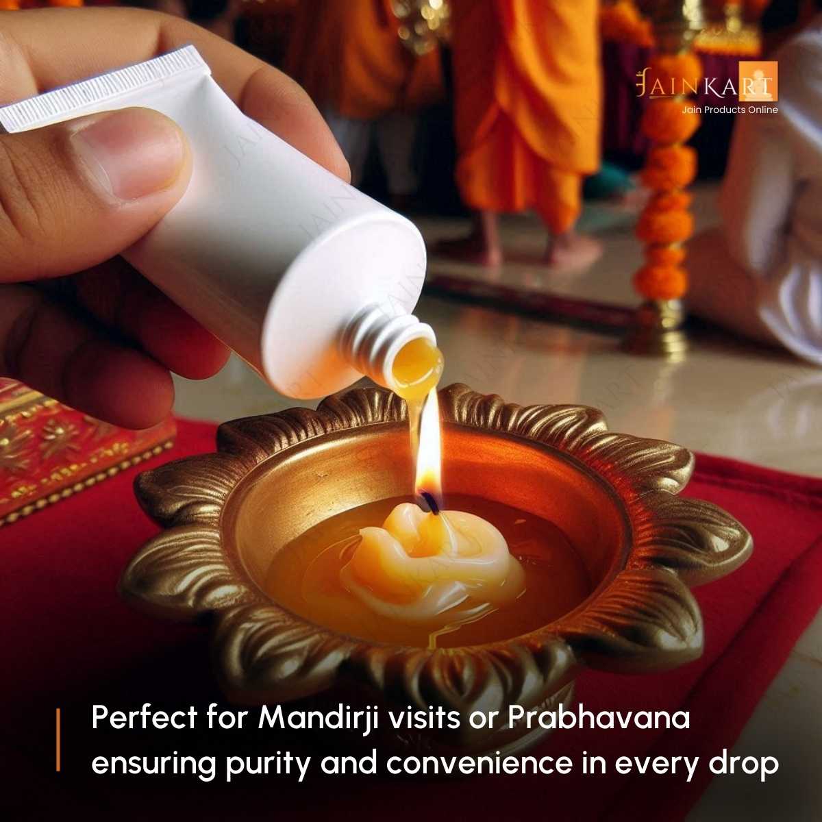 Ghee Tube (Deepak) - Buy Jain Ghee Tube (Deepak) Online | Jainkart