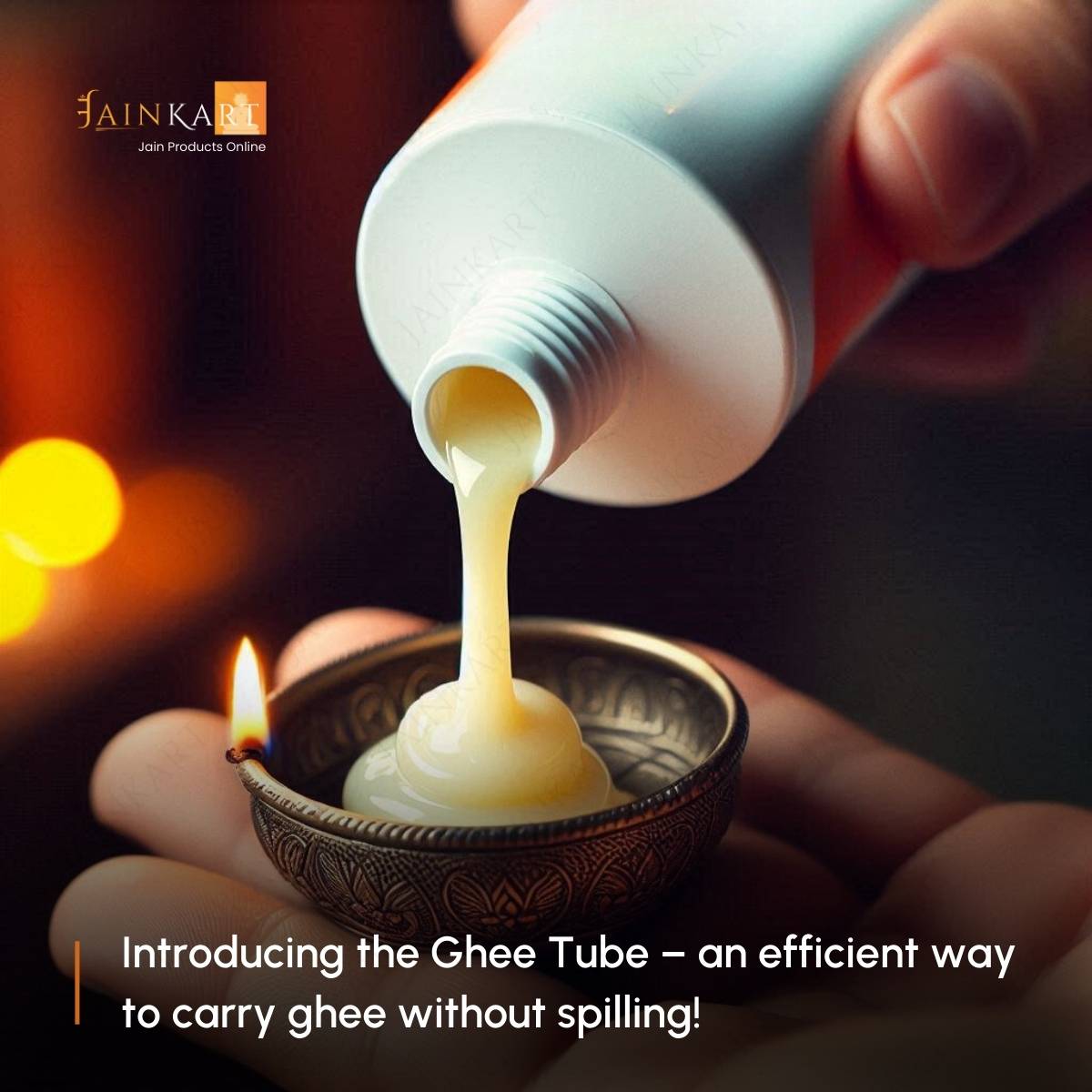 Ghee Tube (Deepak) - Buy Jain Ghee Tube (Deepak) Online | Jainkart