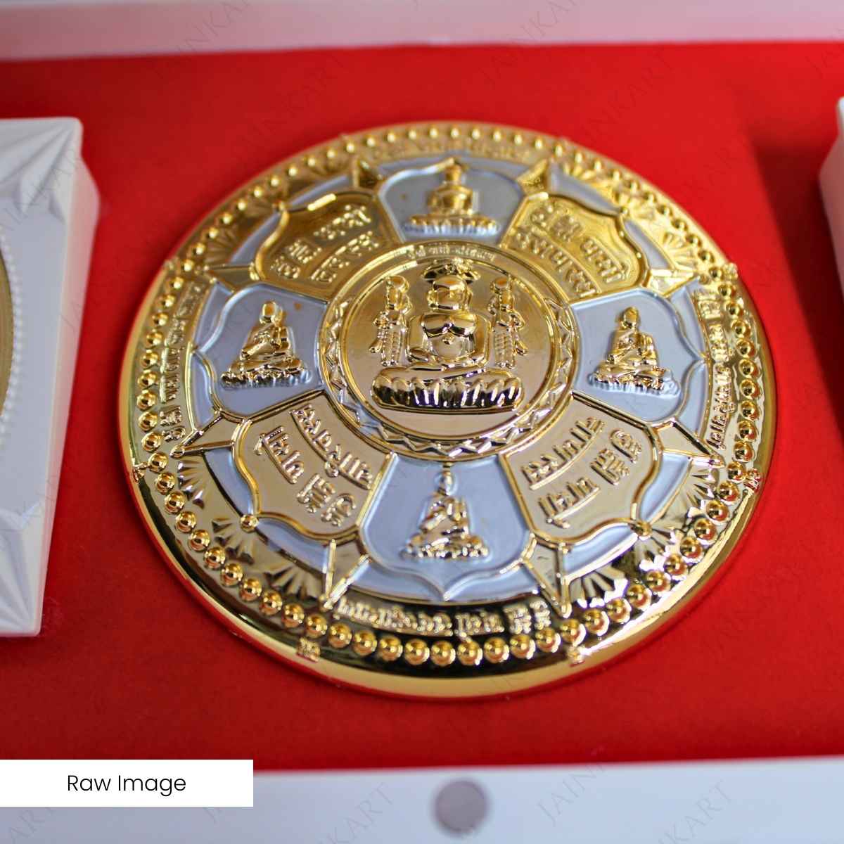 24 Tirthankar And Siddhachakra With Mantras Beautiful White Fiber Royal ...