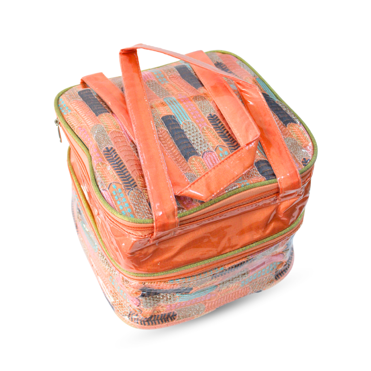 Pooja Bag With 4 Box - Buy Jain Pooja Bag With 4 Box Online | Jainkart