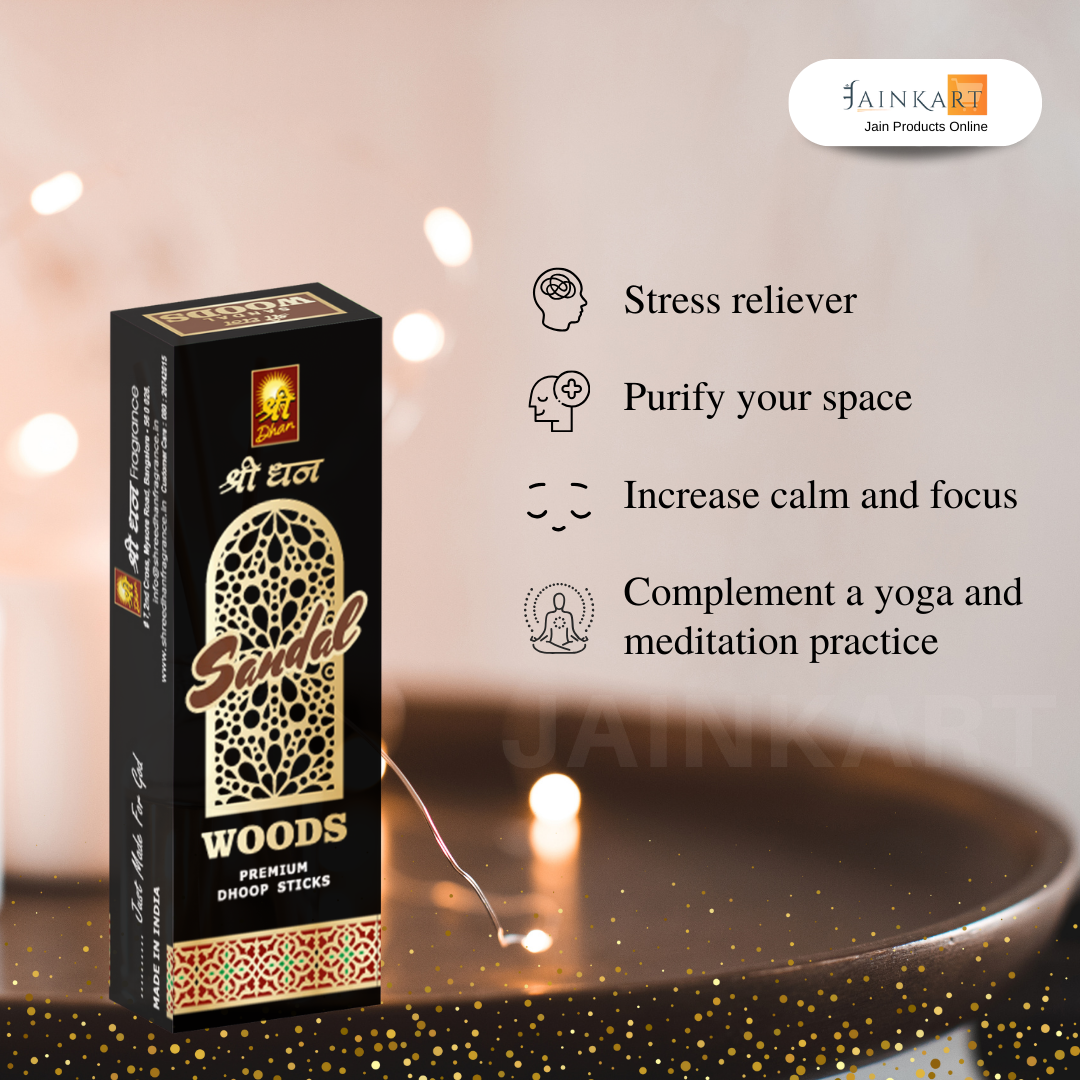 Shreedhan Sandal Wood Dhoop Sticks - Buy Jain Shreedhan Sandal Wood ...