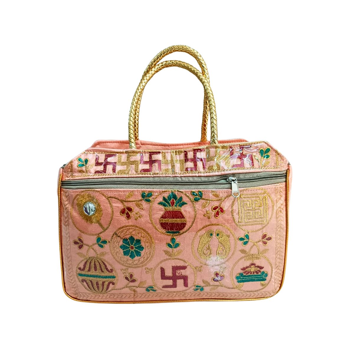 Ashtmangal Rectangle Samayik Bag | Jainkart