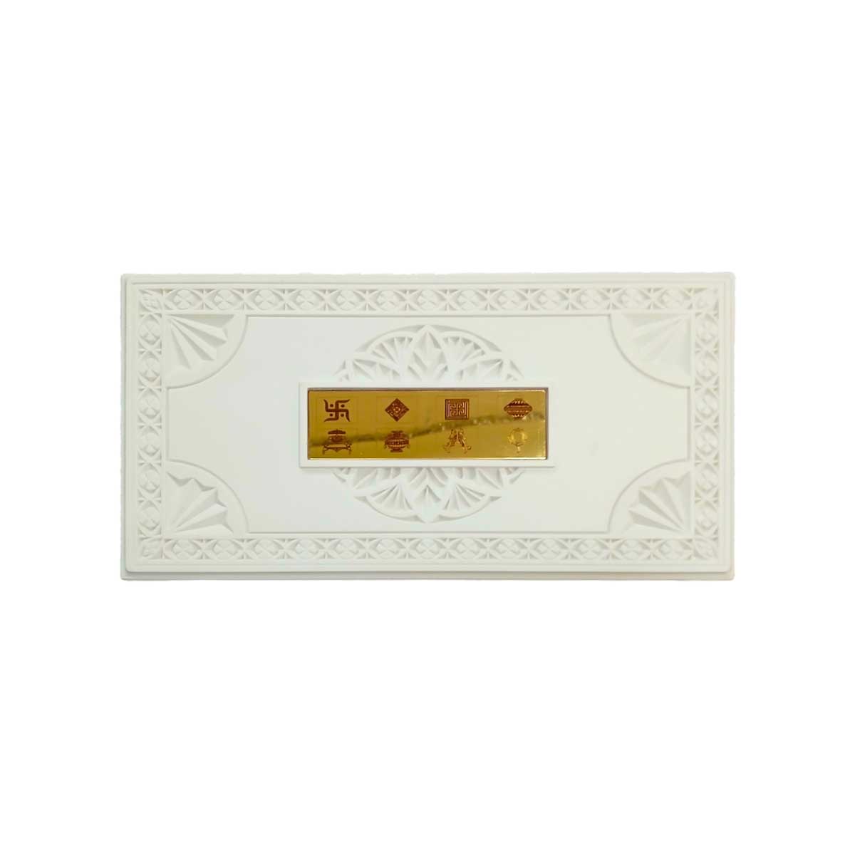 Shikhar ji Tirth And 24 Tirthanakar Bhagwan White Royal Box - Buy Jain ...
