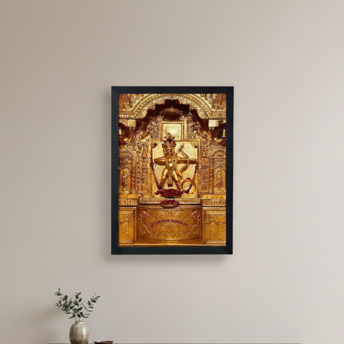 Ghantakarn Mahaveer Swami Frame of Manjalpur Temple - Buy Jain ...