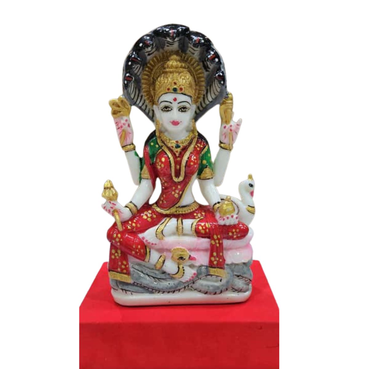 Shri Padmavati Devi Pratima (Size - 9 Inch) - Buy Jain Shri Padmavati ...